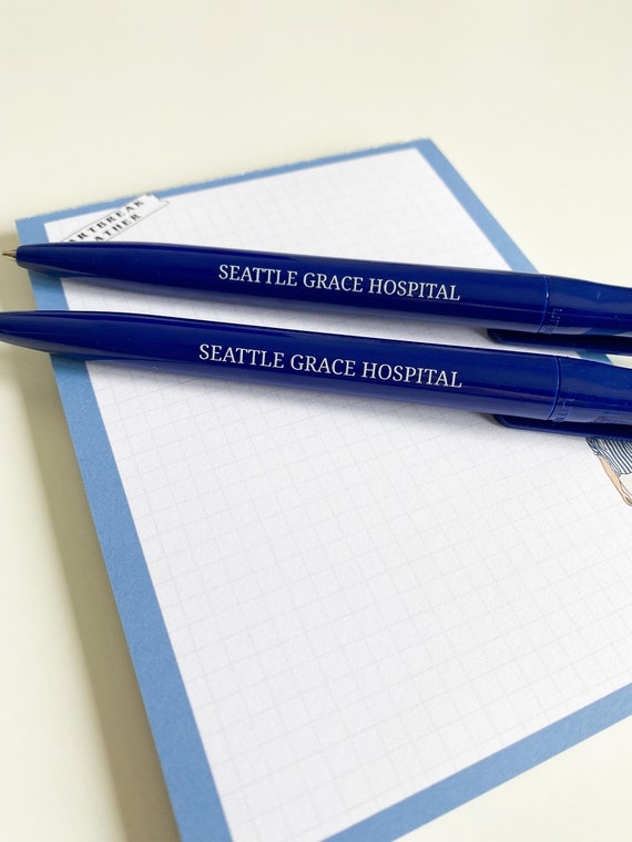 Gift for Her Derek Shepherd Meredith Grey Seattle Grace Ballpoint Pen ...