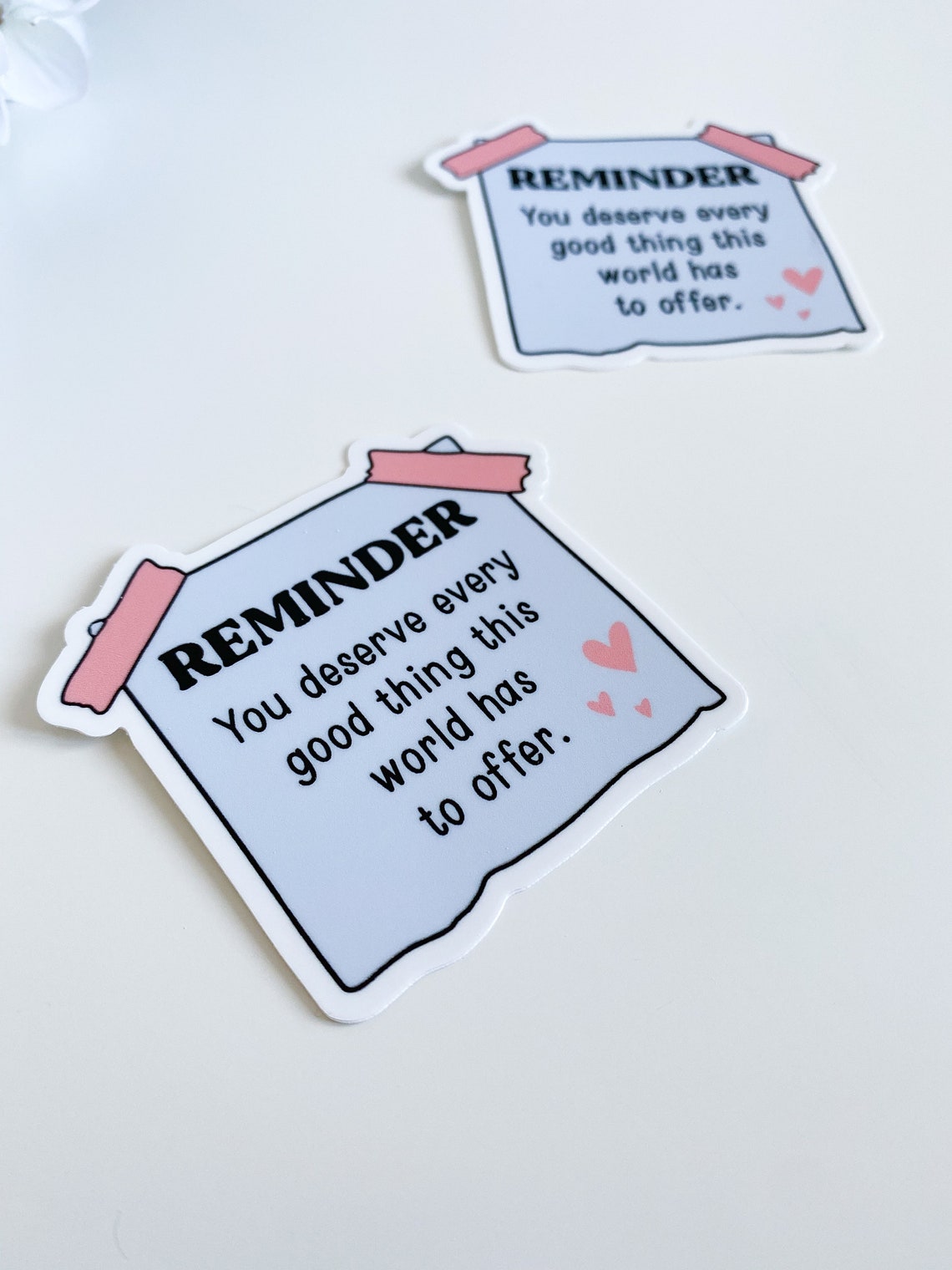 Reminder Note Sticker Mental Health Sticker Mental Health - Etsy