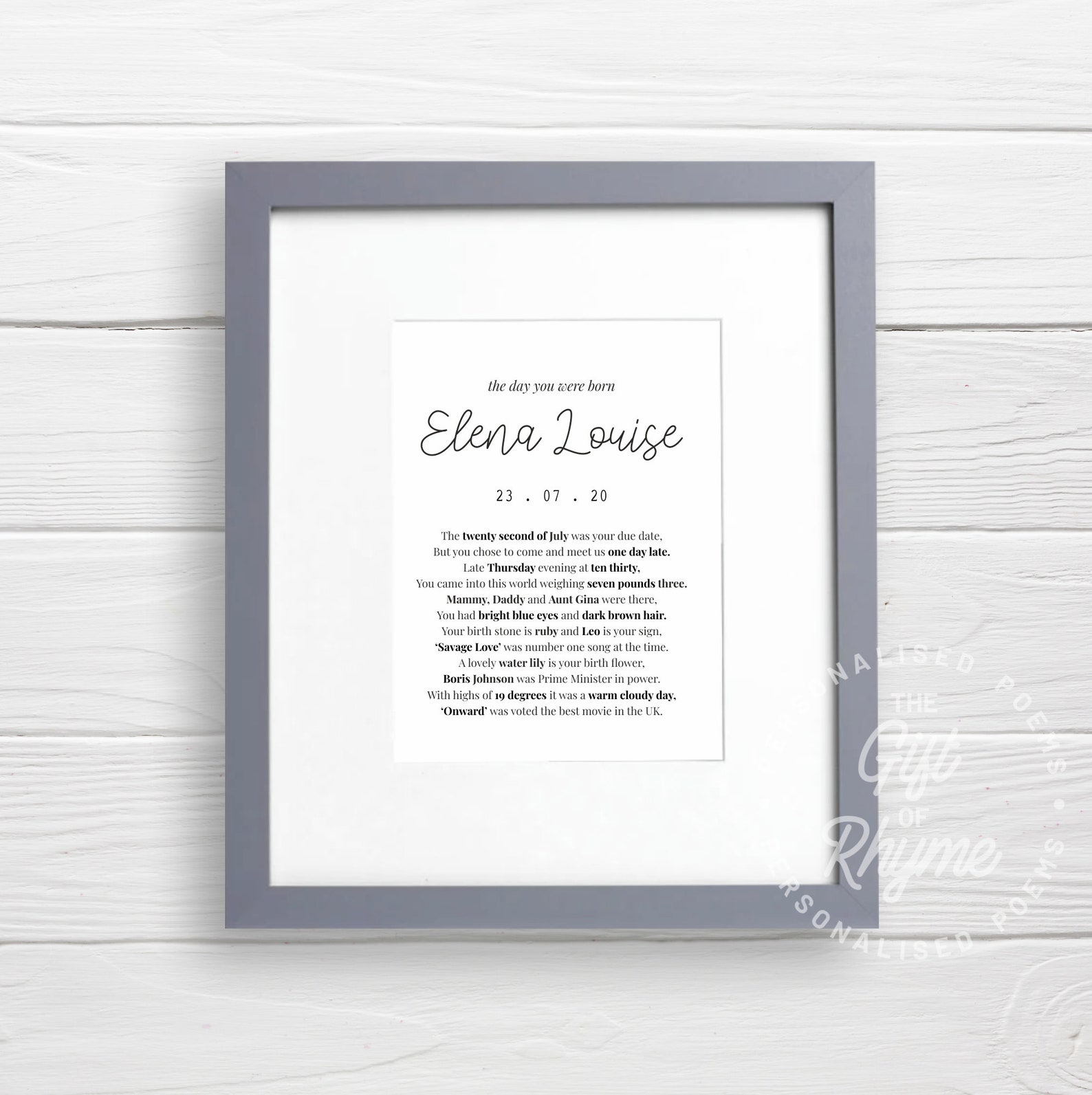 The Day You Were Born Personalised Poem Newborn Gift For Etsy the-day-you-were-born-personalised-poem-newborn-gift-for-etsy