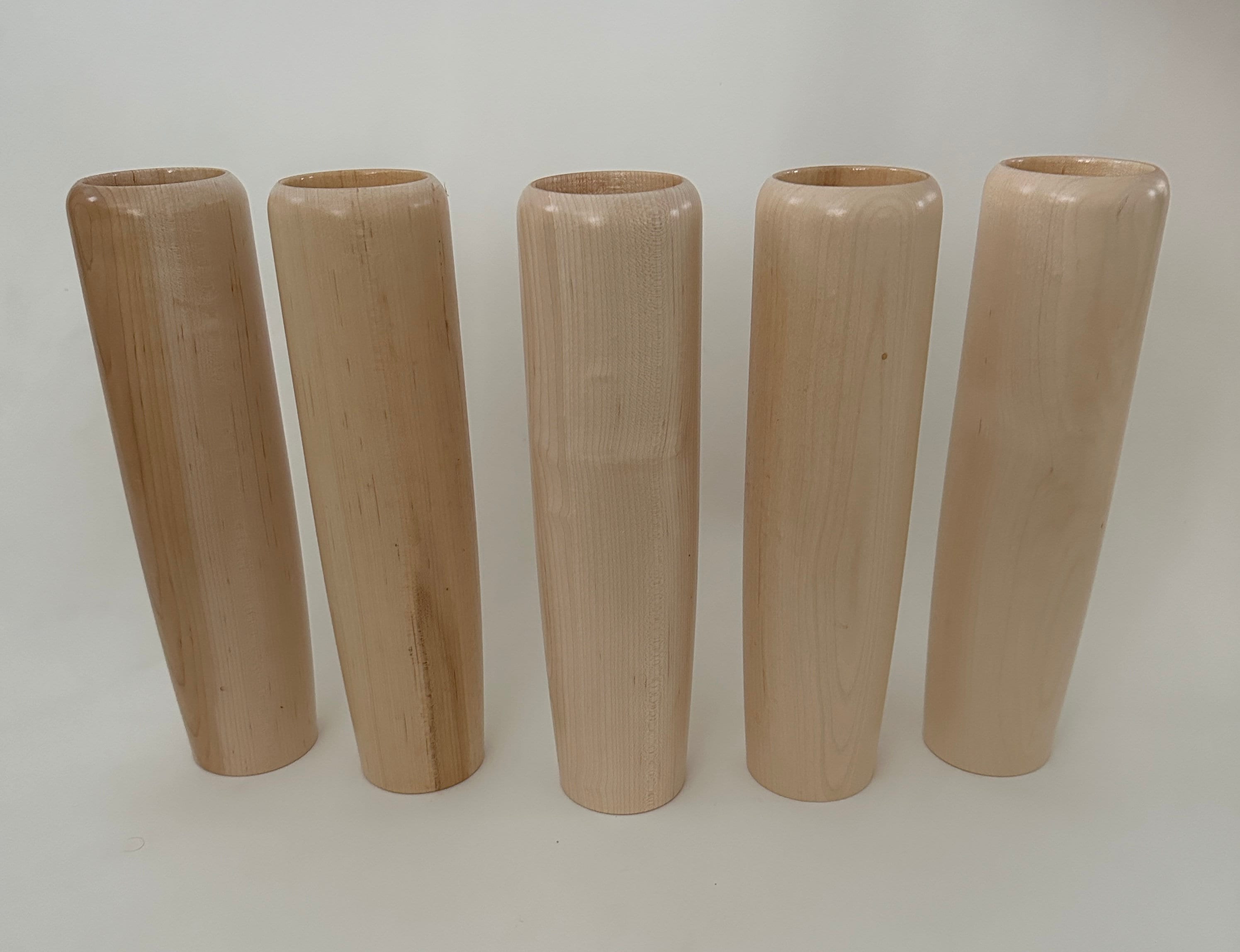 5 Pack-10" Baseball Bat Barrel Mugs - (natural Wood) - Etsy