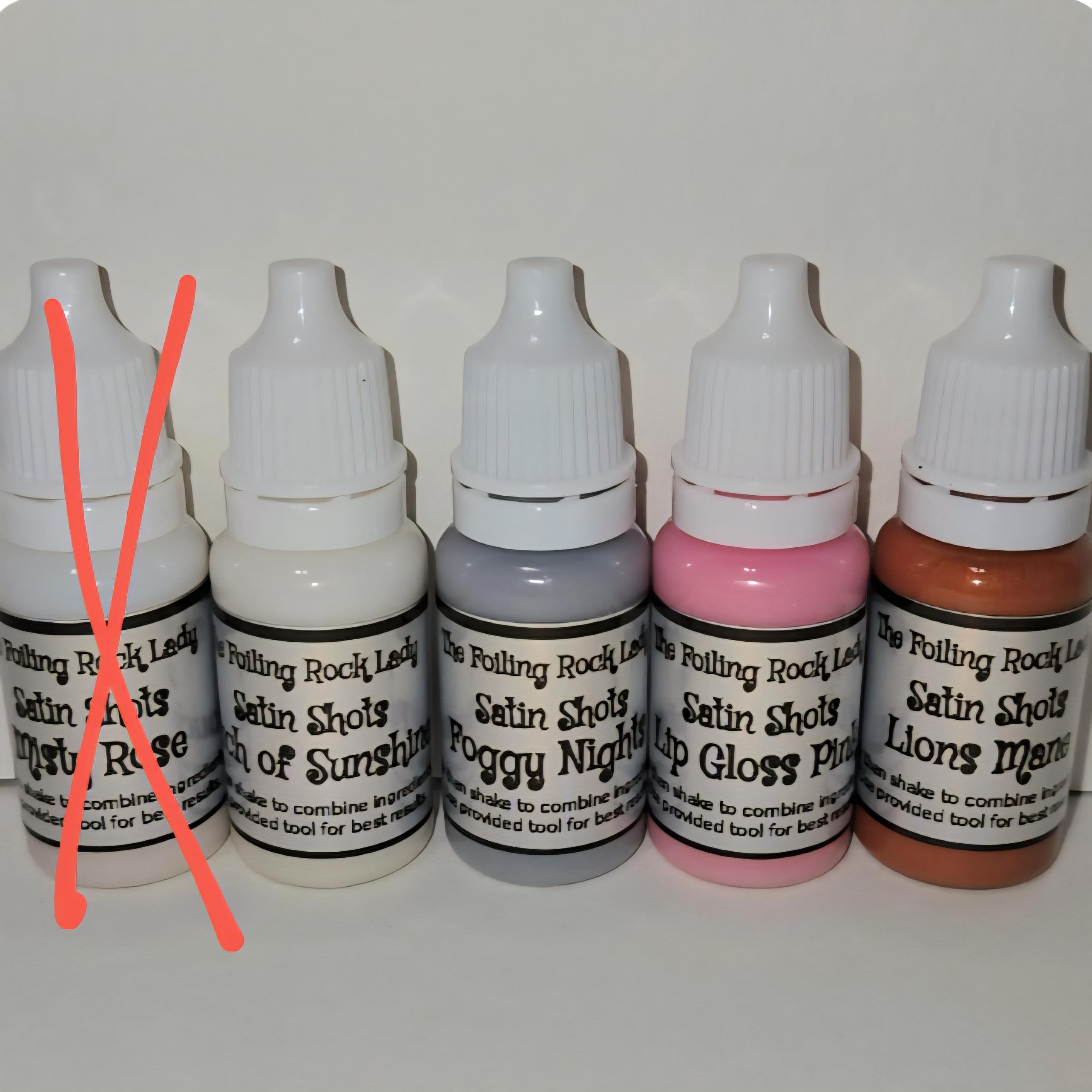 Satin Shots Irredescent Faux Stained Glass Paint System, 15 Colors Sold ...
