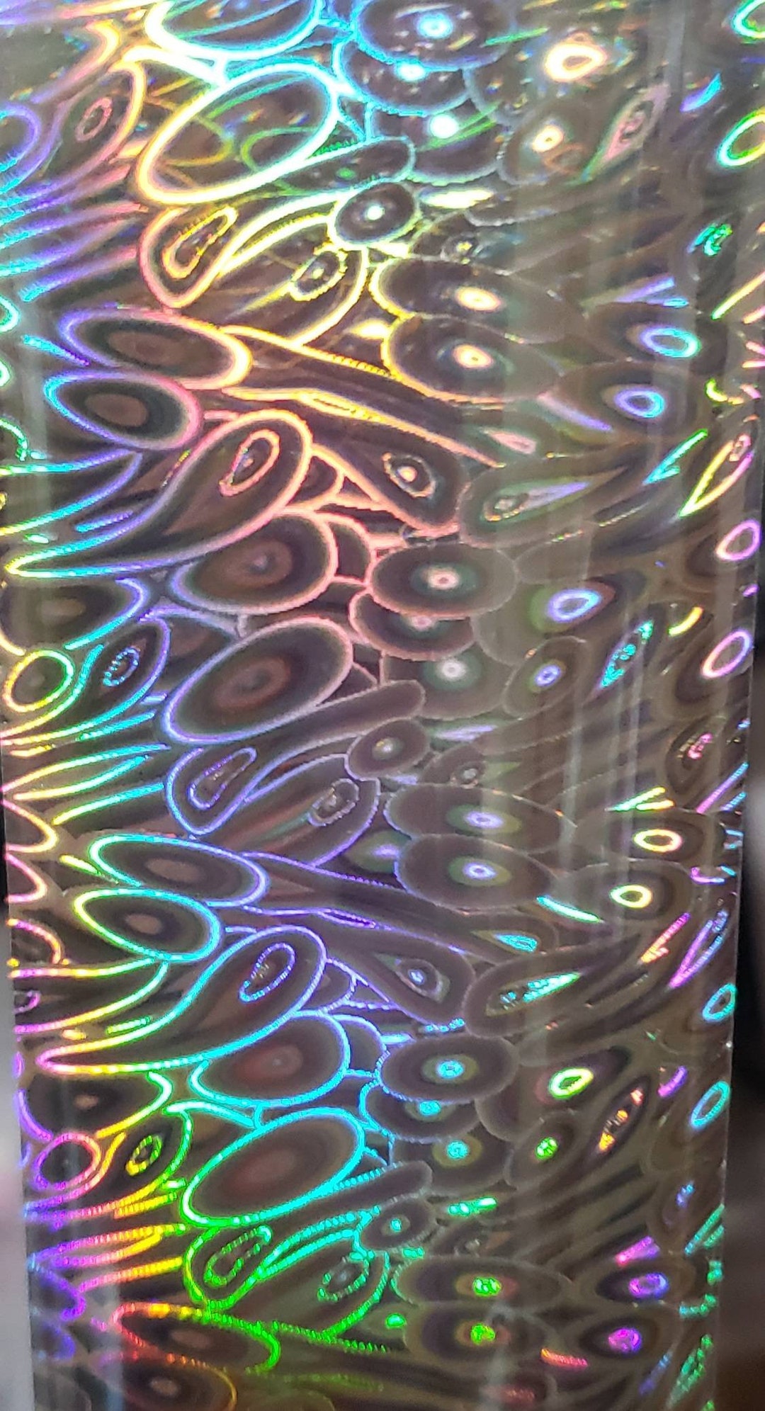 Holographic Raindrops Single Strip - Etsy