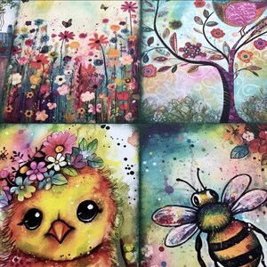 10 Dreamy Rainbow Decoupage Mixed Media Papers 8.26x5.7 - Etsy