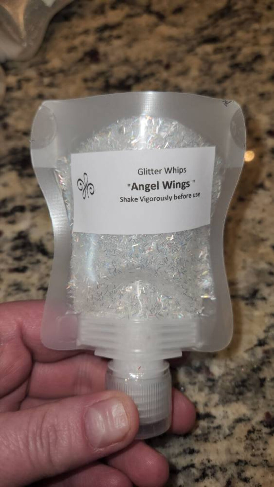 Angel Wings Glitter Whips Craft Gel Paint - Etsy