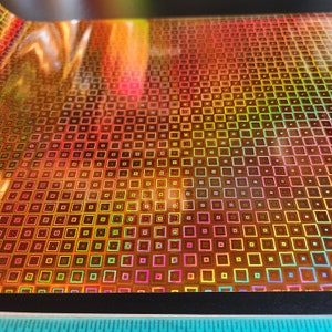 GOLD Dancing Squares 8x11 Single Sheet - Etsy