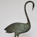 Ancient Greek Stork - Pure Bronze Sculpture - Marble Base - Symbol of ...