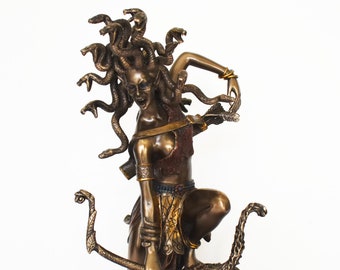 Medusa Gorgo Snake-haired Gorgon Snake Lady Monster | Etsy