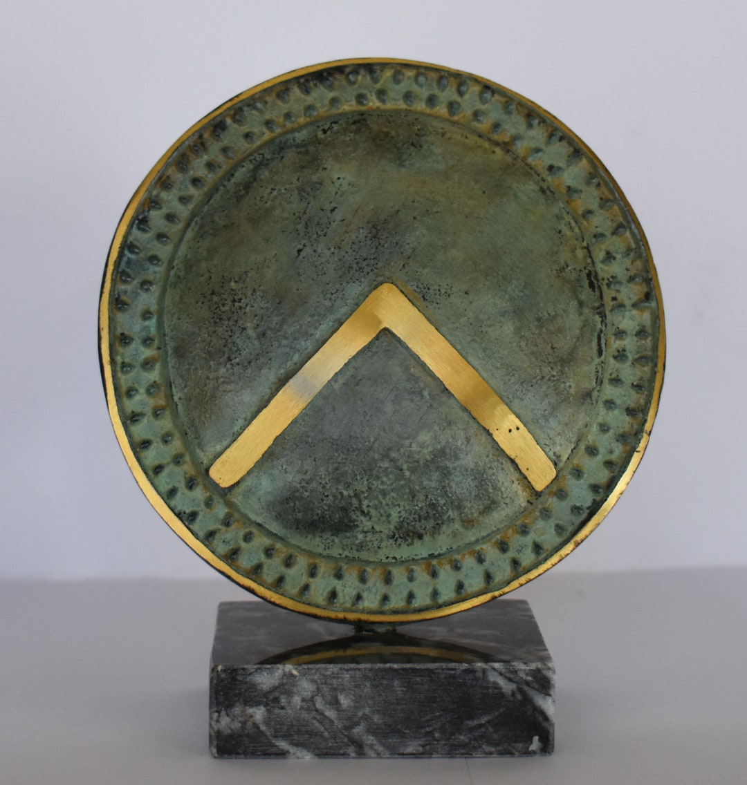 Ancient Greek Spartan Shield Λ Symbol King Leonidas, 300 Battle of ...