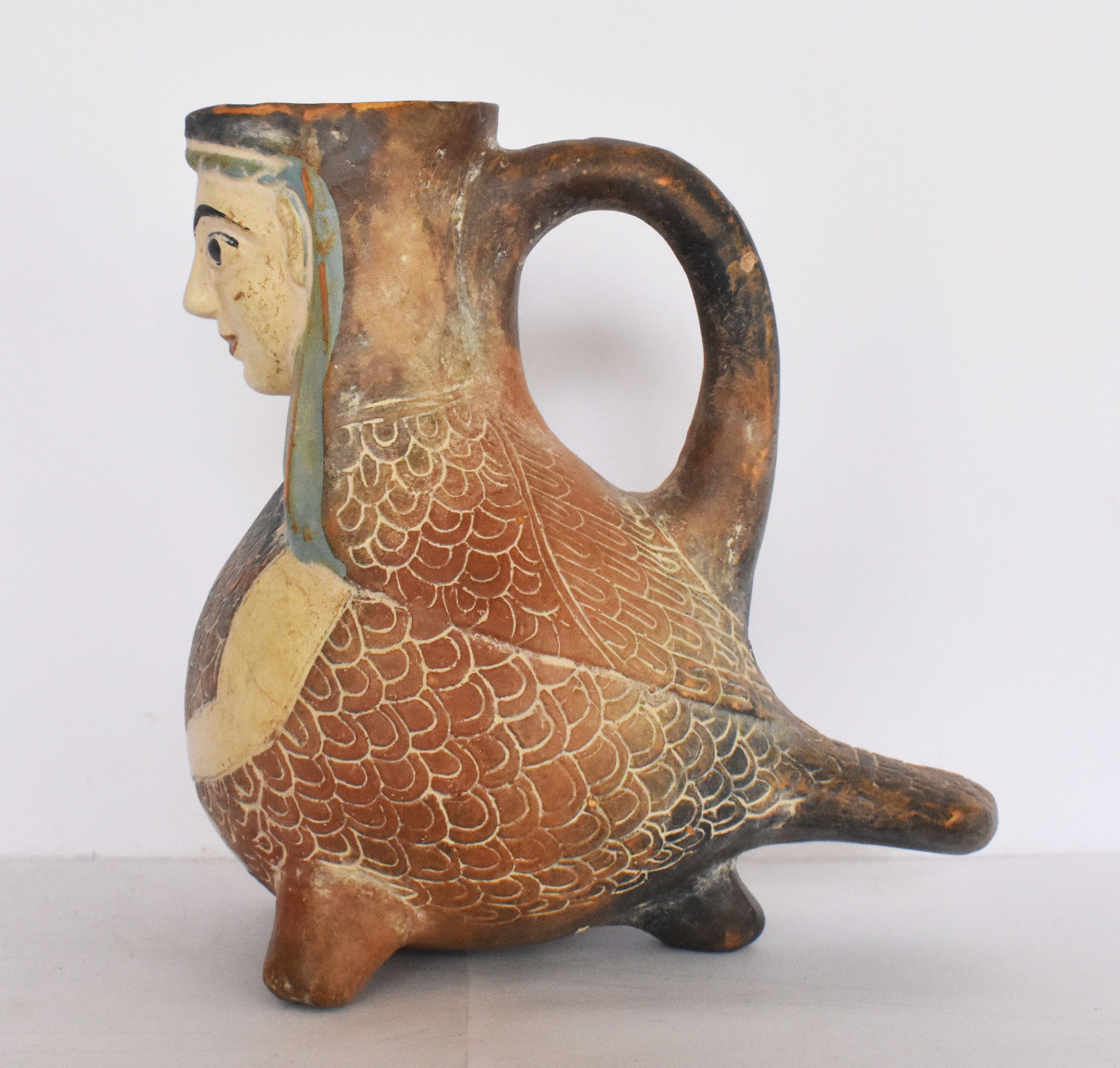 Rhyton Vessel in the Form of a Siren 600 BC Louvre Museum - Etsy