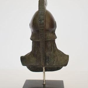 Leonidas Head Bust Spartan King Leader of 300 Battle of Thermopylae 480 ...