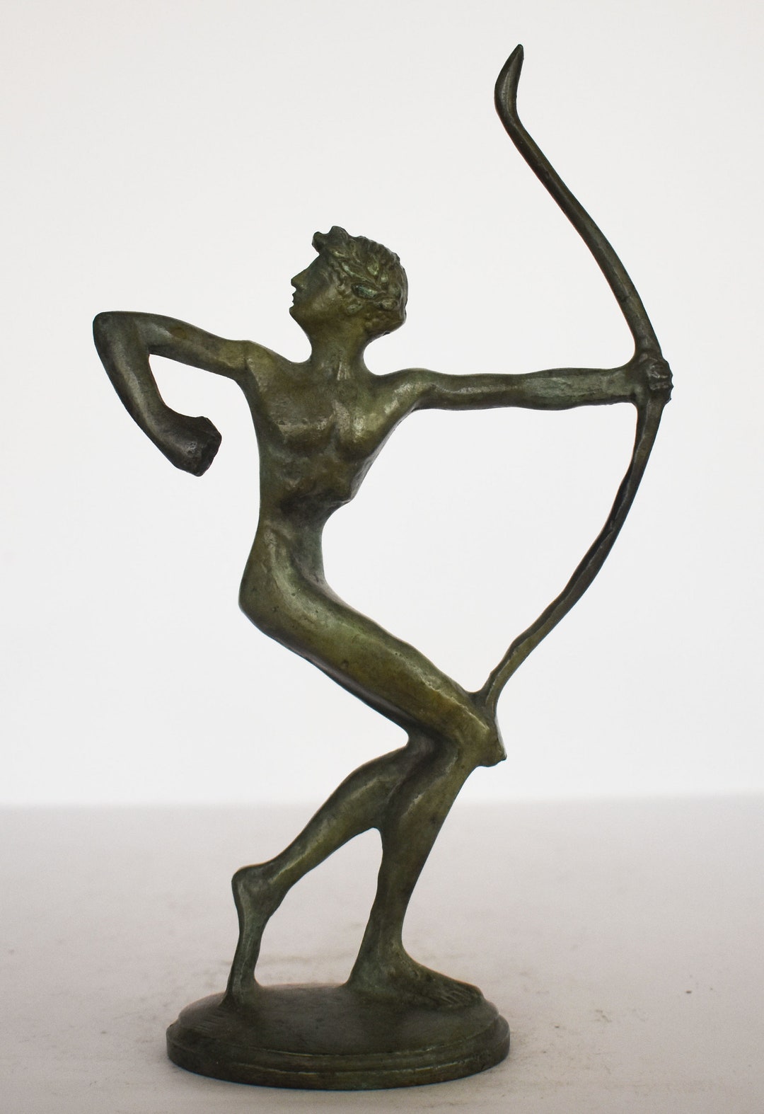 Archer Small Figure Olympic Games Athlete Modern Representation Pure ...