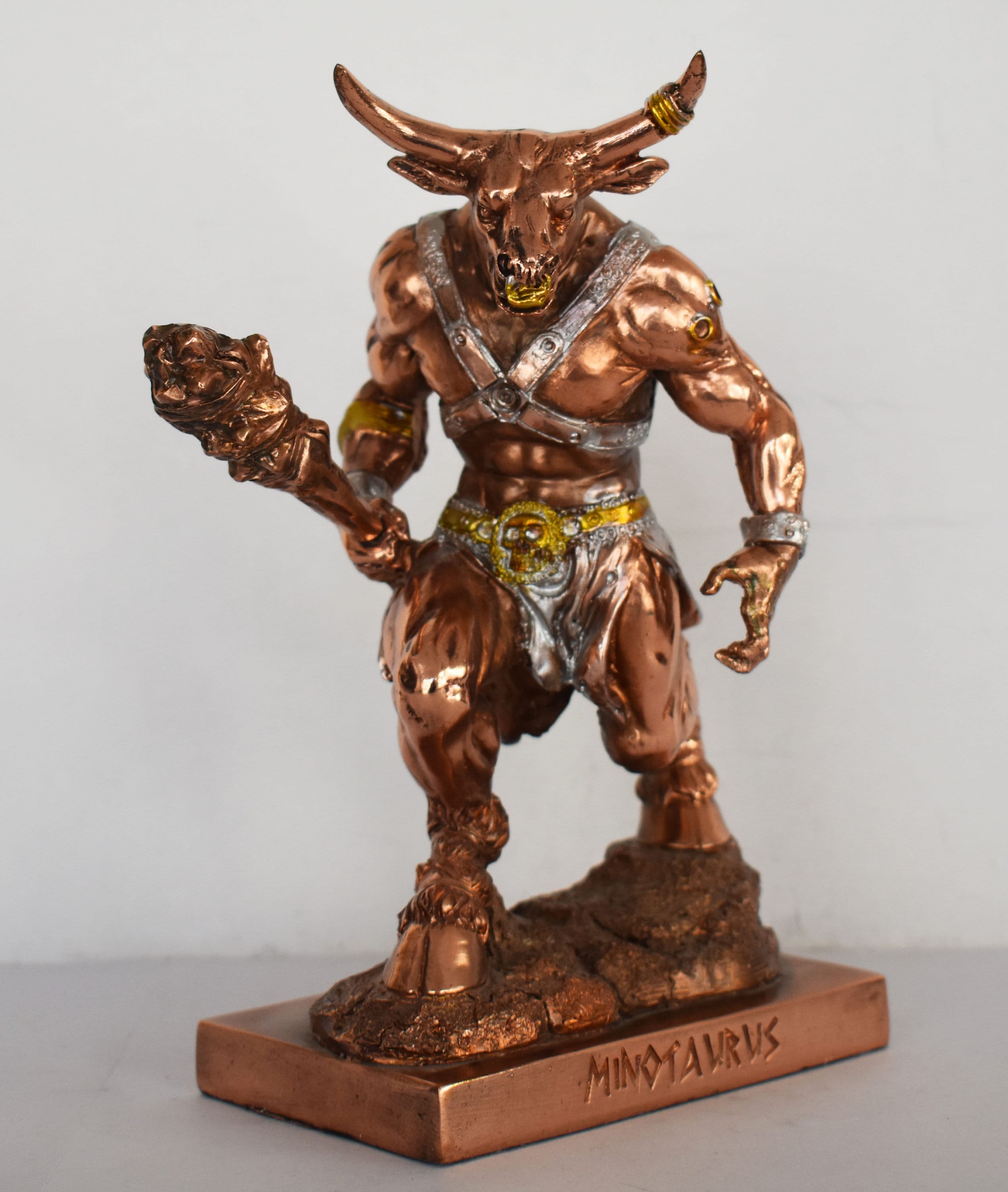 Minotaur Mythical Creature Half-man Half-bull Fierce and - Etsy