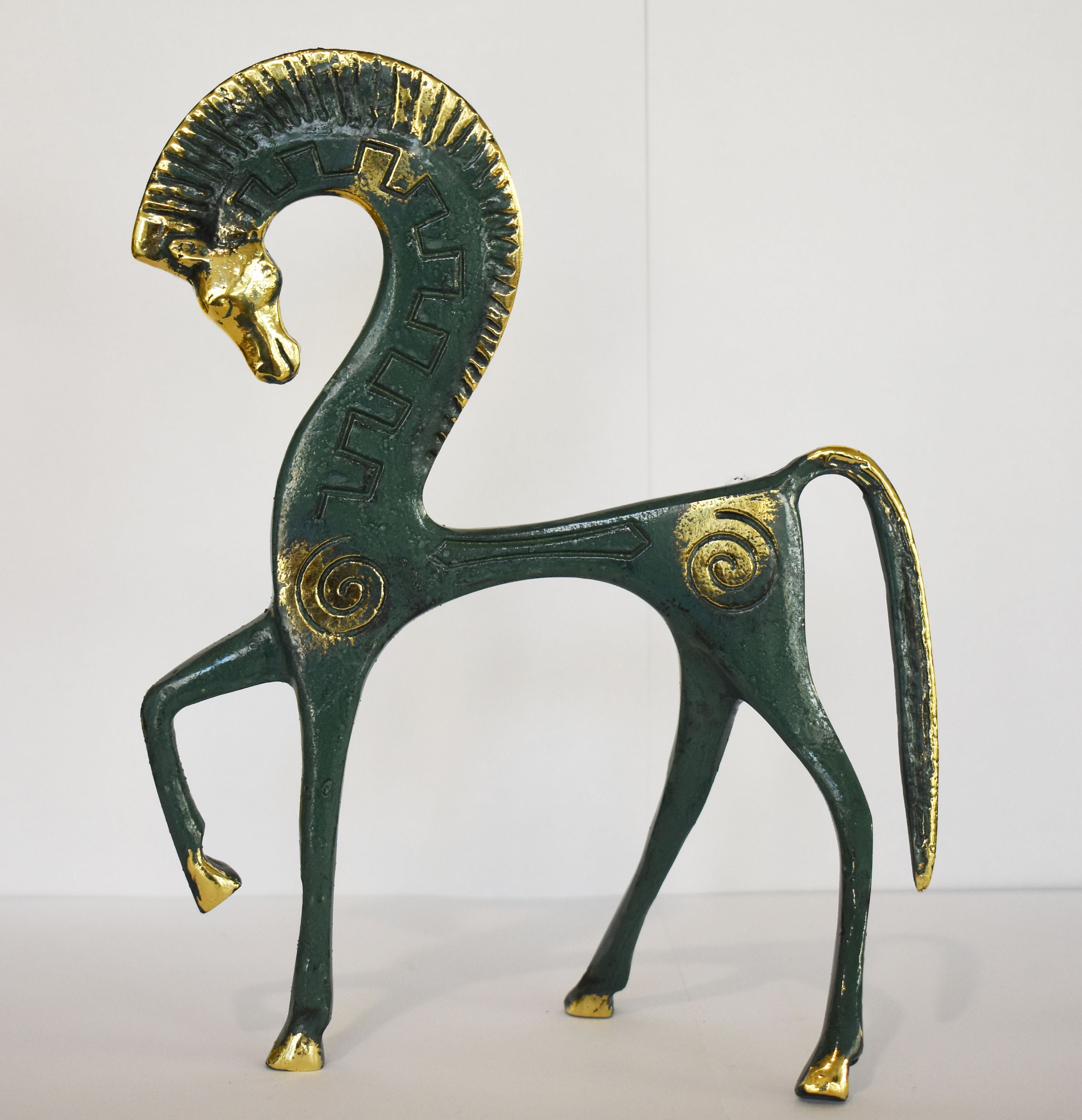 Ancient Greek Horse Symbol of Wealth and Prosperity Pure | Etsy