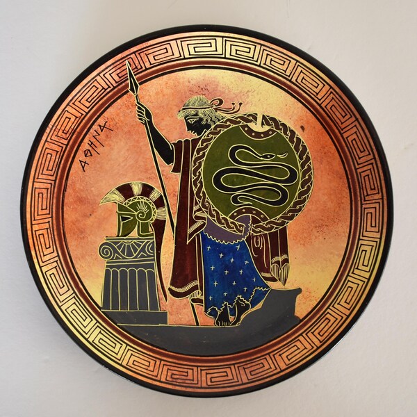 Goddess Athena Plate - Etsy