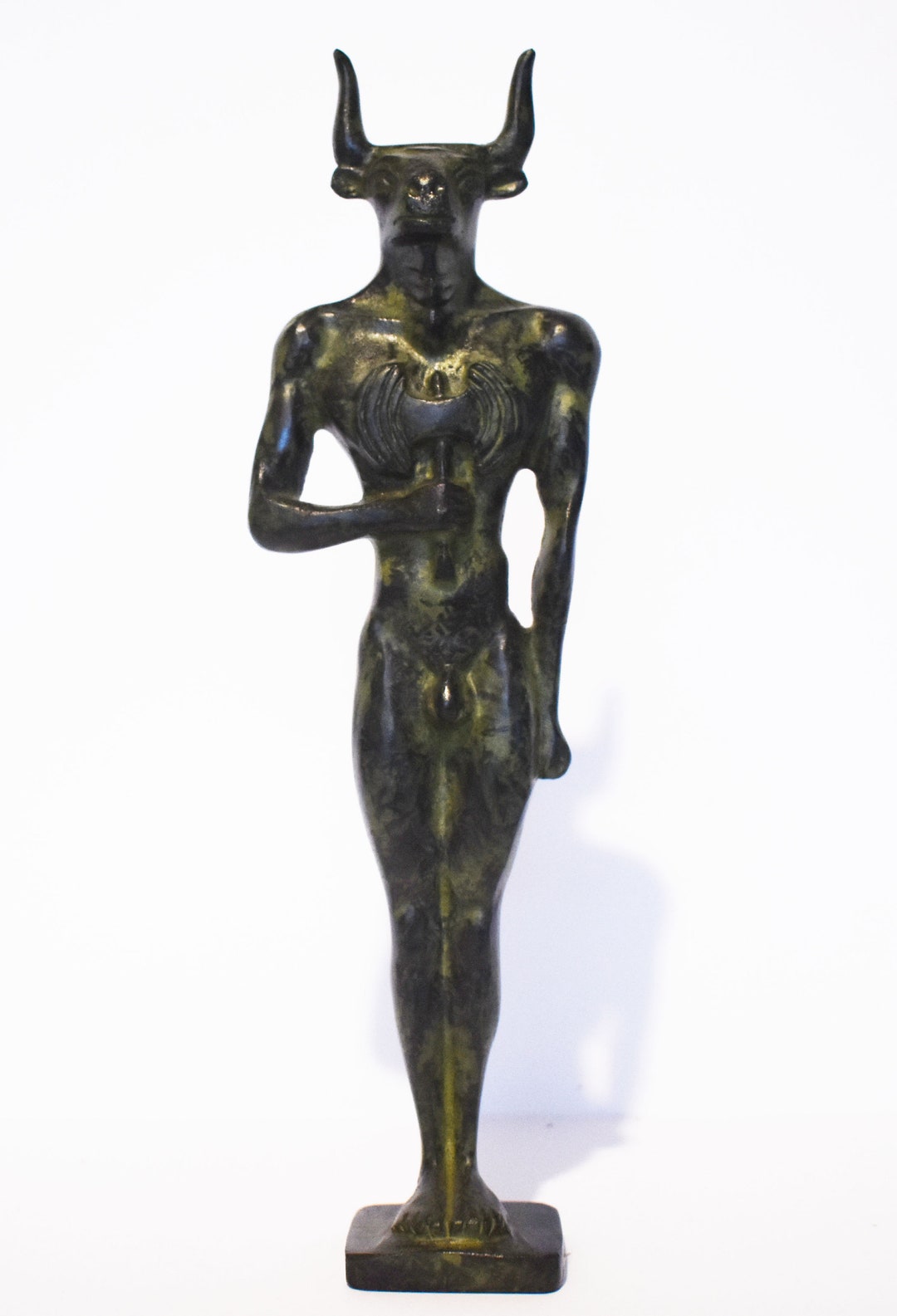 Minotaur Mythical Creature Minoan Period, Palace of Knossos, Crete Pure ...