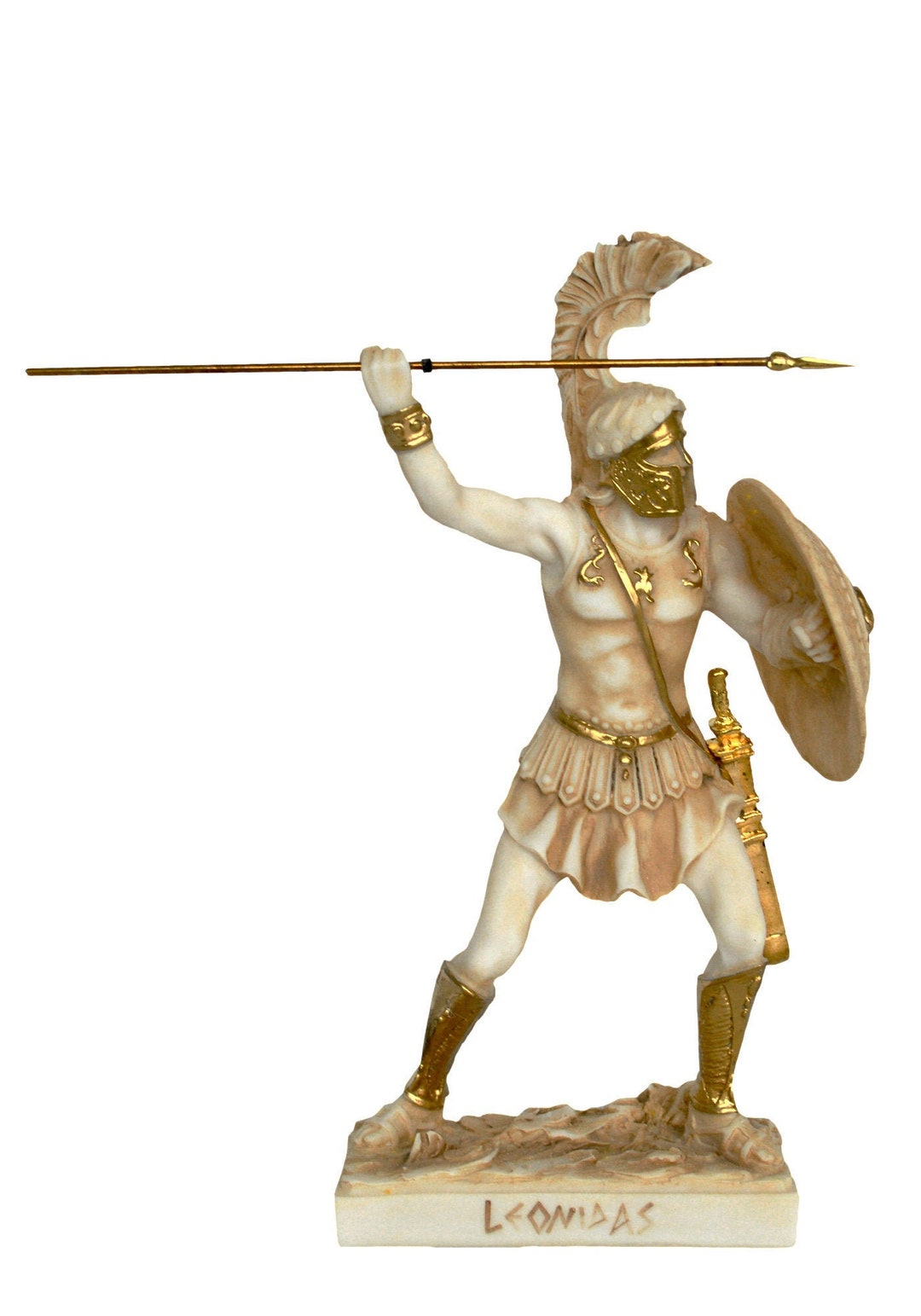 Leonidas Spartan King Leader of 300 Battle of Thermopylae, 480 BC Molon ...