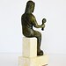 Zeus Lykaios -enthroned, Holds the Thunderbolt - From Lycosura, the ...