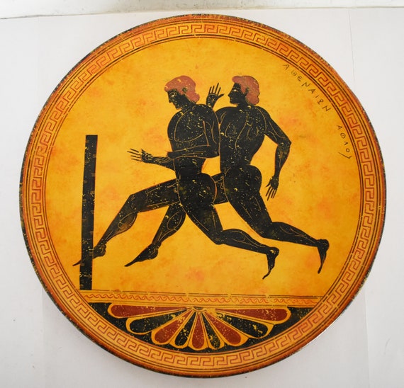 Athenian Runners in Ancient Olympic Games Classic Period - Etsy