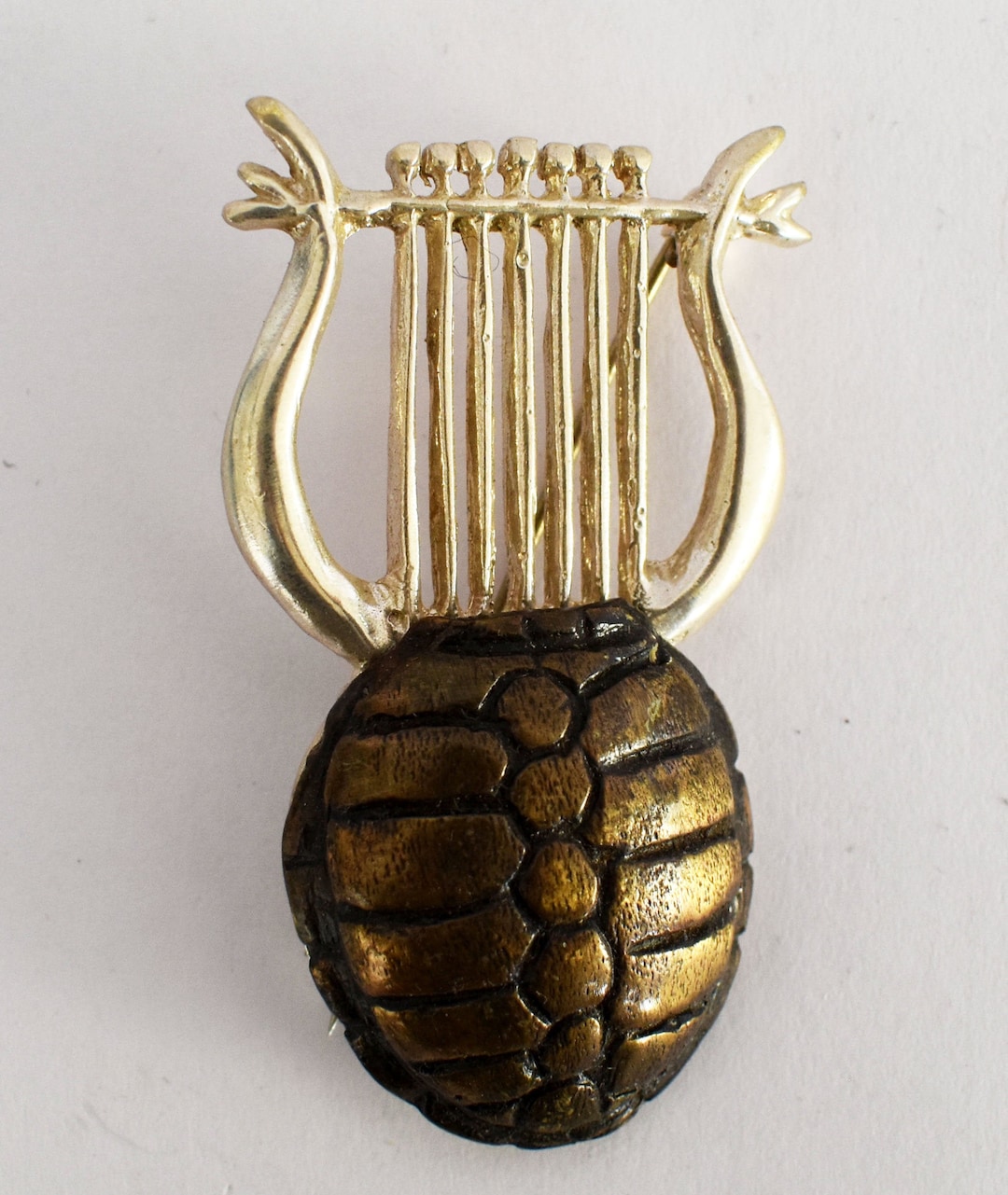 Apollo's Lyre - Musical Instrument Miniature - Ancient Greece - Brooch ...