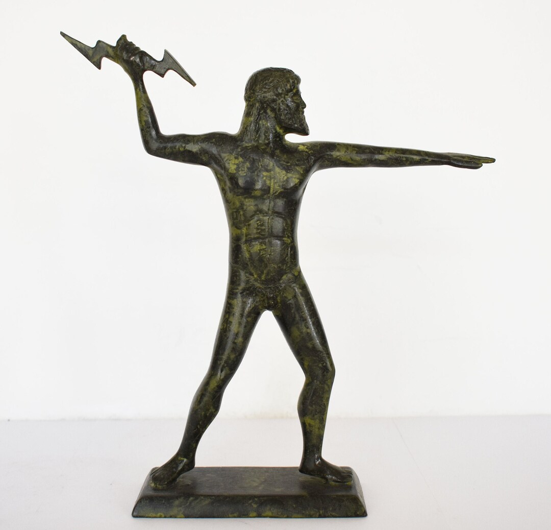 Zeus Jupiter- Greek Roman King of All Gods of Mount Olympus - Ruler of ...