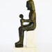 Zeus Lykaios -enthroned, Holds the Thunderbolt - From Lycosura, the ...