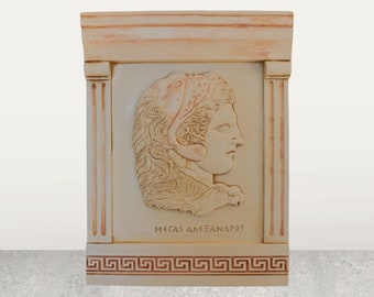 Alexander the Great Archaic Plaque Porestone Alexander of - Etsy