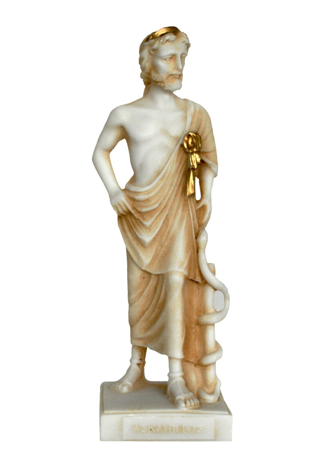 Asclepius Hero God of Medicine and Doctors Wellness Represents the ...