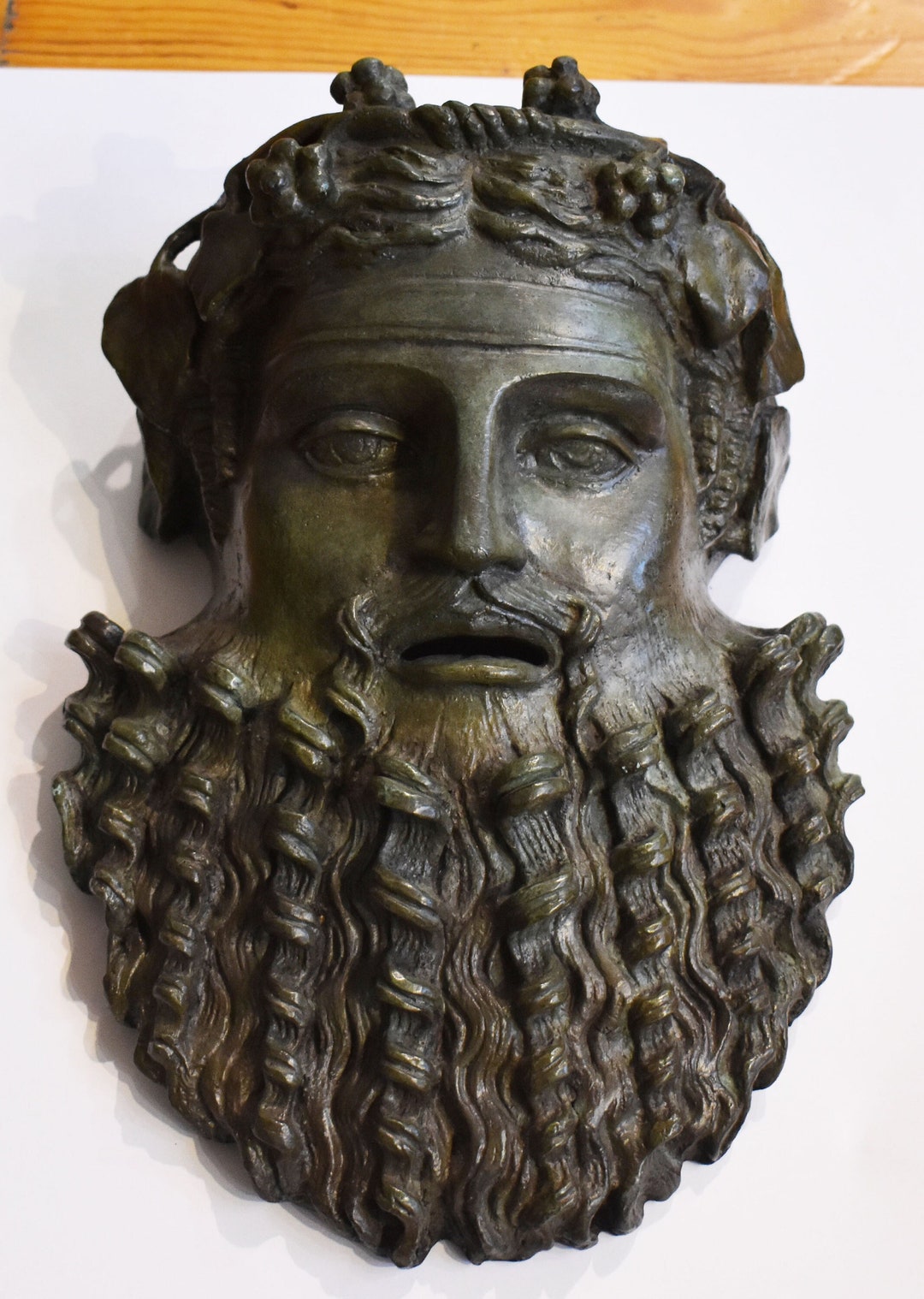 Dionysus Mask - Greek God of Wine, Fertility, Ritual Madness, Theater ...