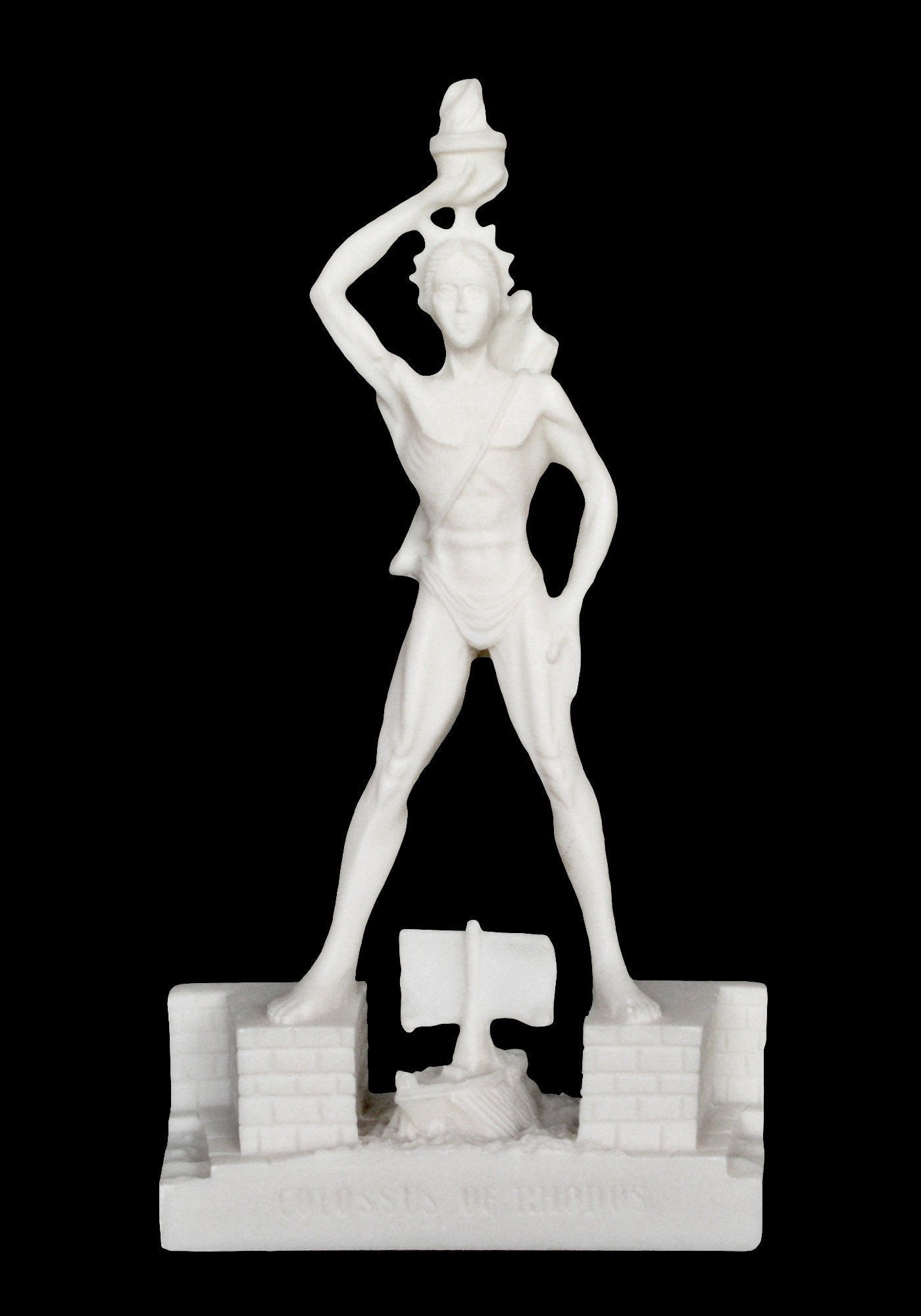 Colossus of Rhodes Sun God Helios 280-226 BC One of the - Etsy UK