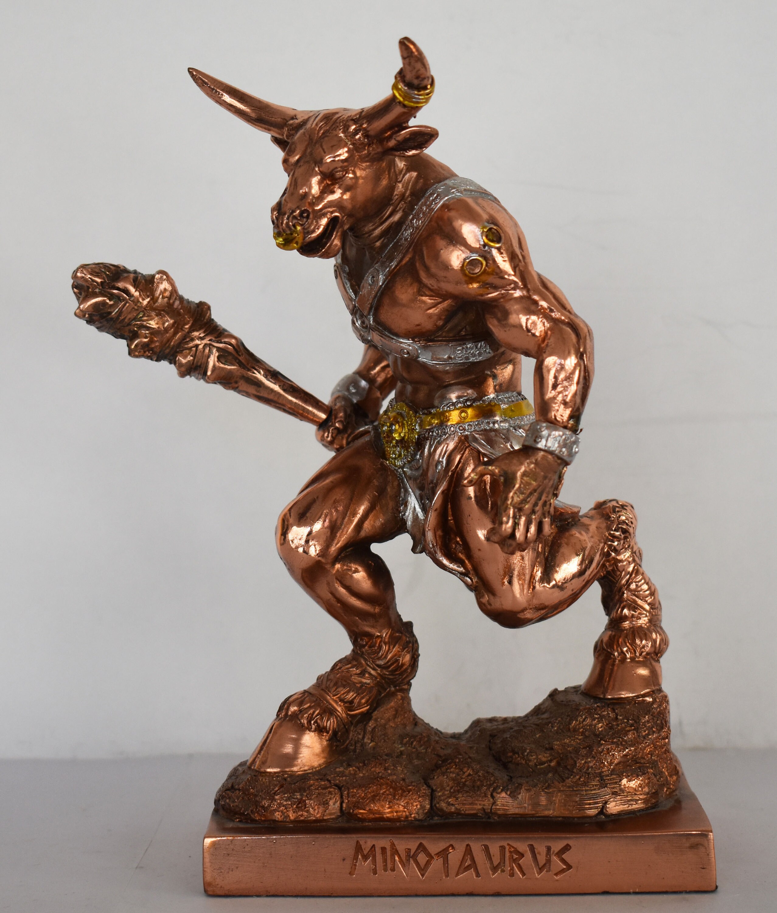 Minotaur Mythical Creature Half-man Half-bull Fierce and - Etsy