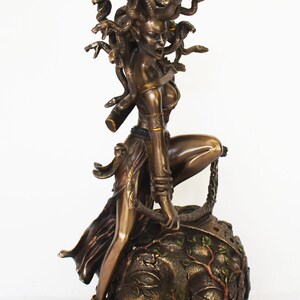 Medusa Gorgo the Only Mortal of the Three Gorgons Snake-haired Lady ...