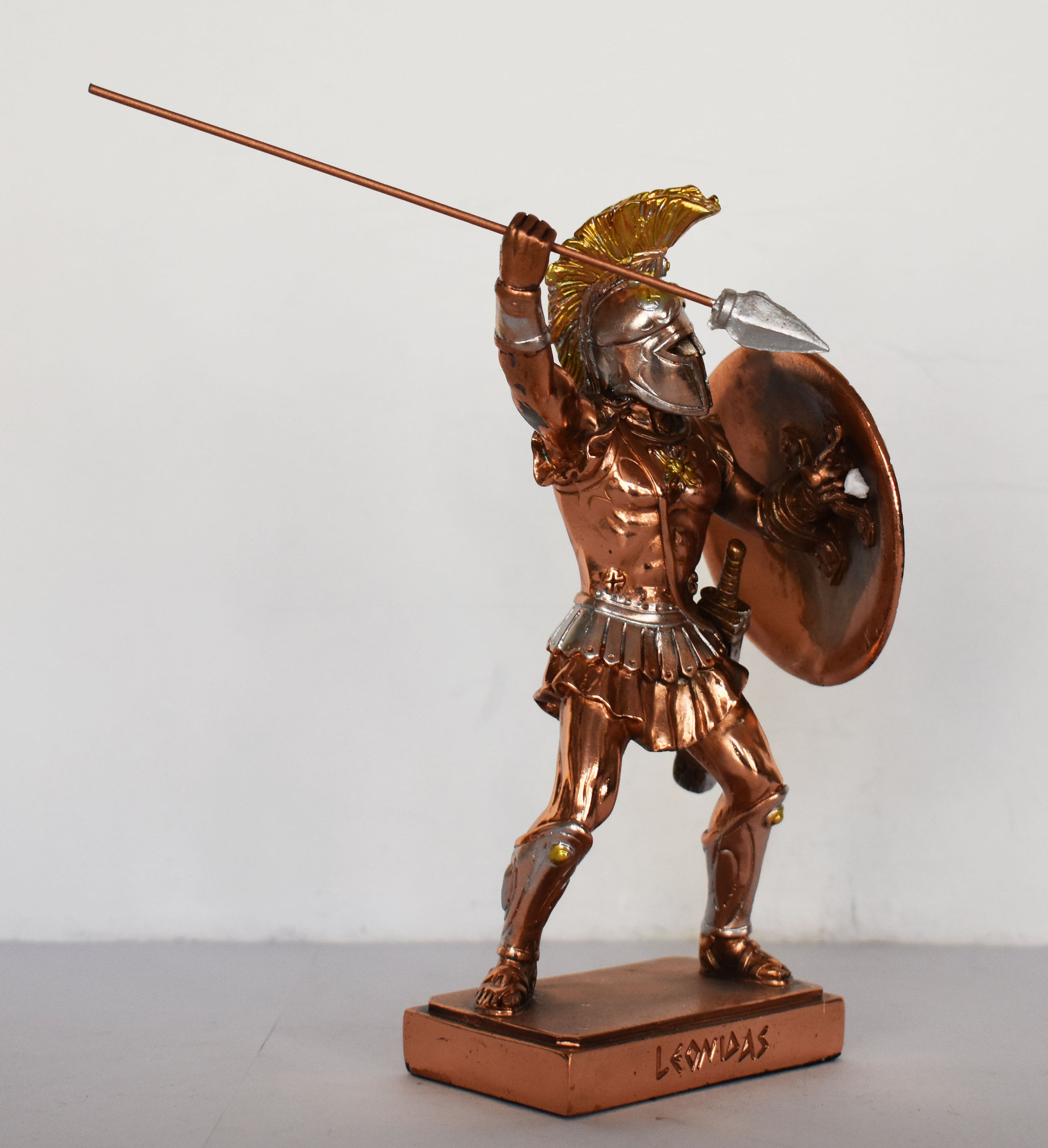 Leonidas Spartan King Leader of 300 Battle of | Etsy