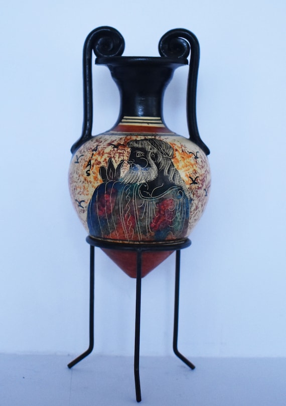 Rhyton Vessel for Libations or Drinking Zeus Father of | Etsy