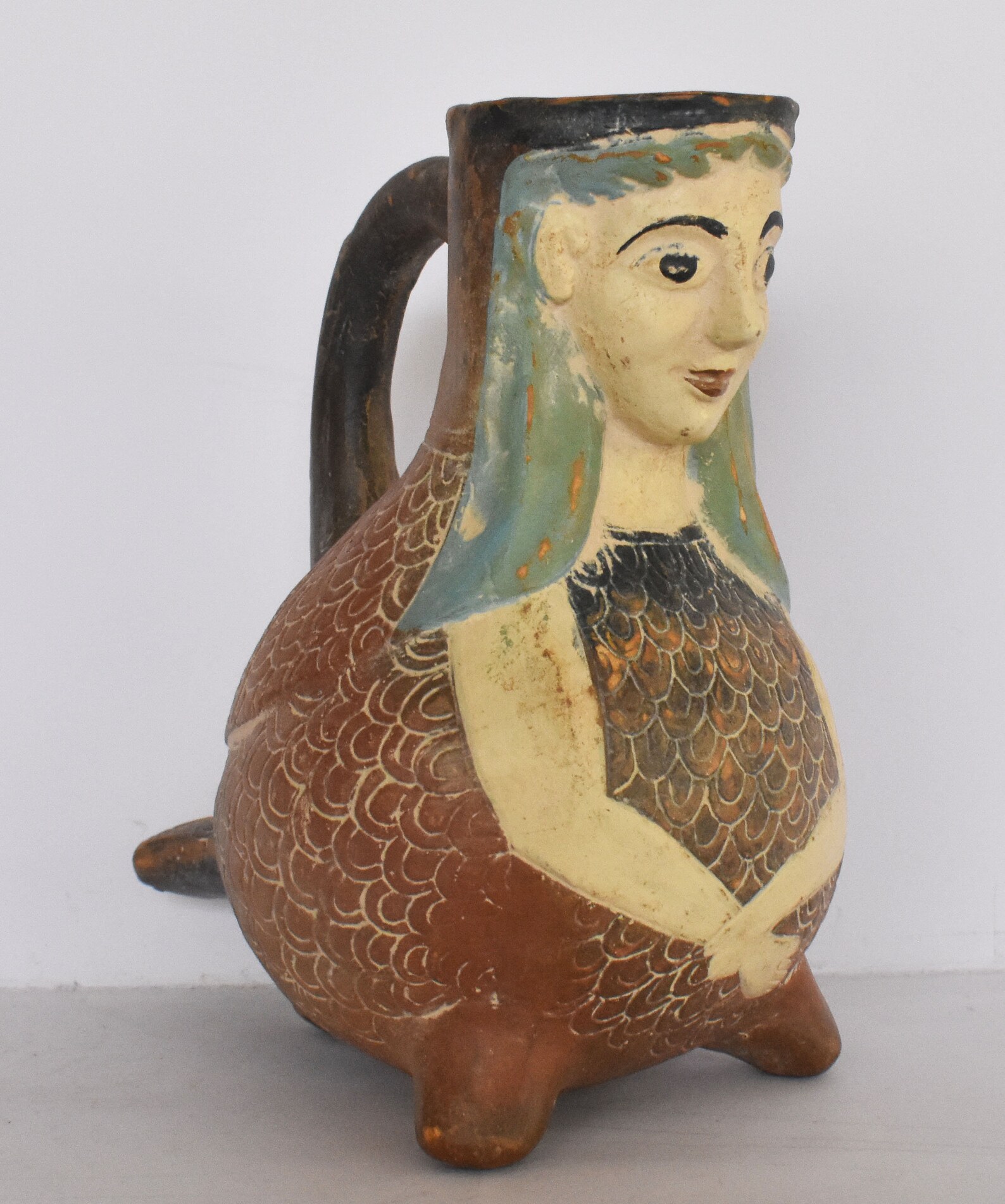 Rhyton Vessel in the Form of a Siren 600 BC Louvre Museum - Etsy