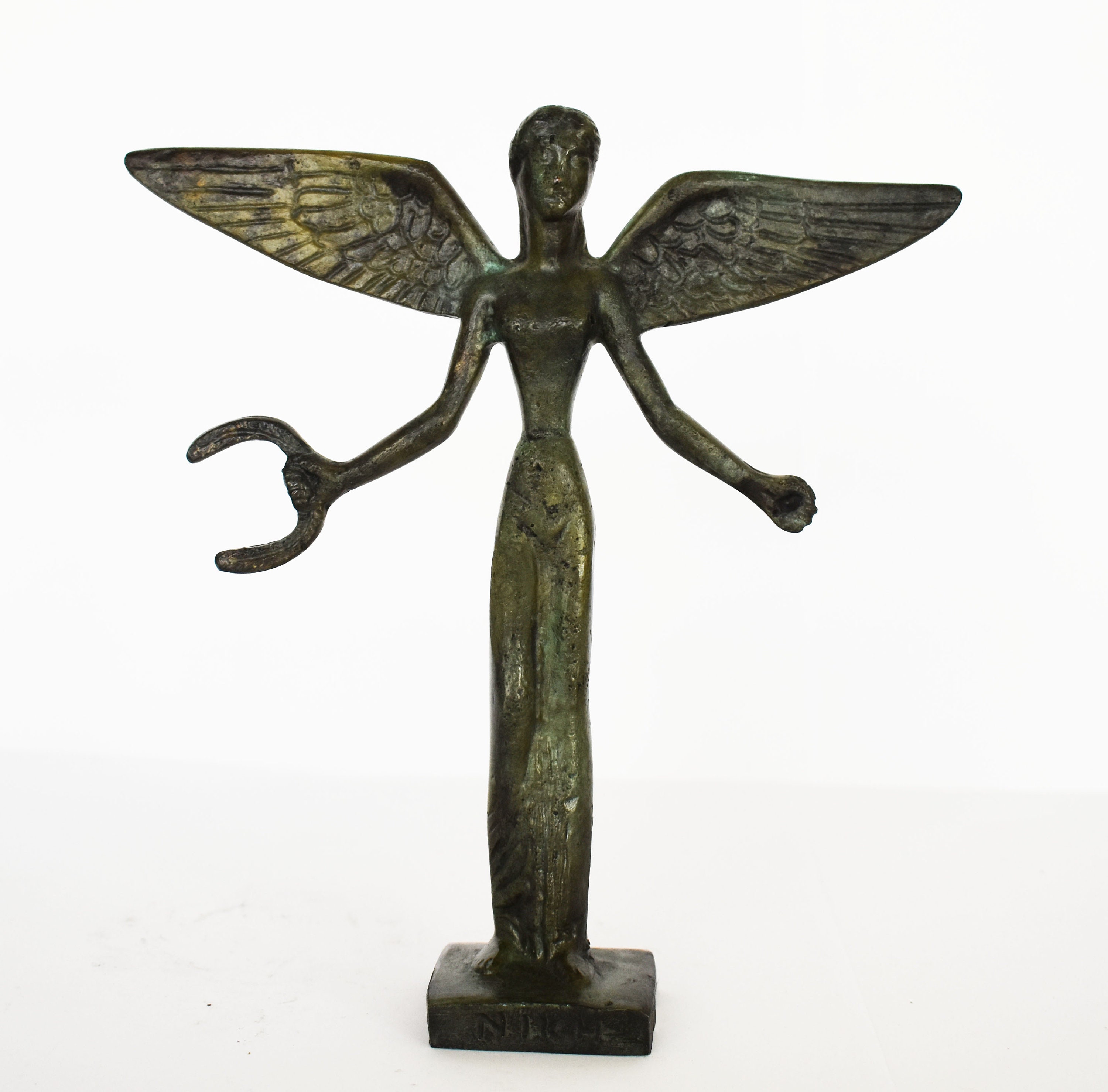 Nike Victoria With Wreath , Symbol of Winners - Greek Roman Winged ...