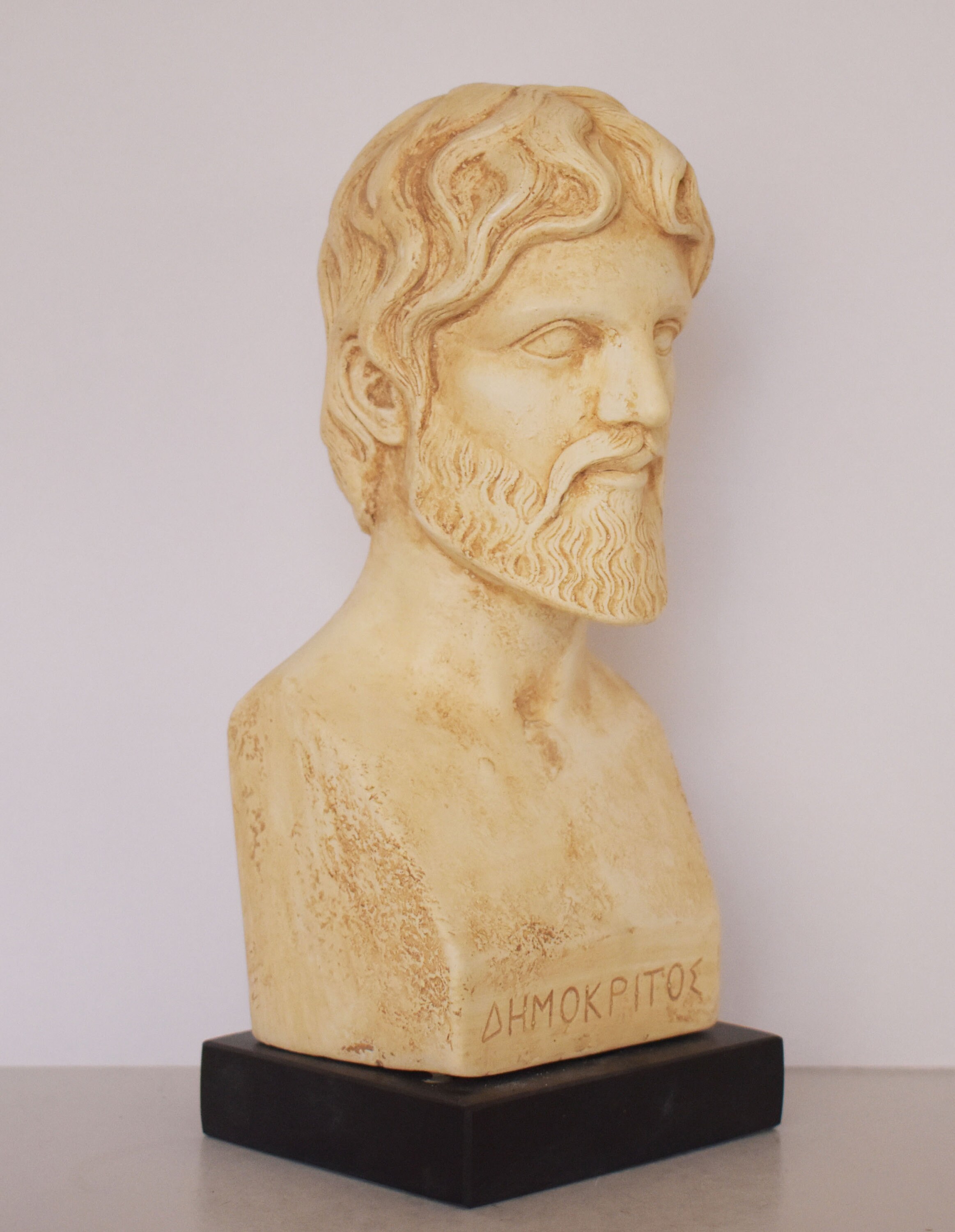 Demokrit 460-370 BC Antiker griechischer Philosoph Die - Etsy.de