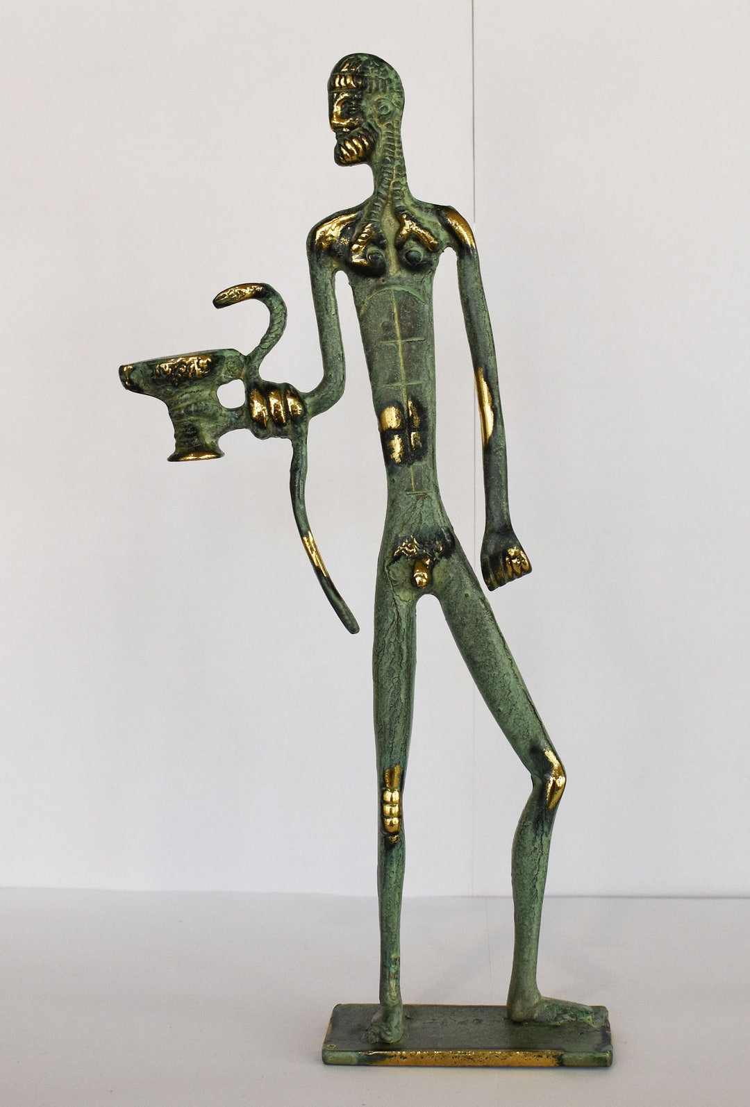 Asclepius Ancient Greek God of Medicine and Doctors Son of - Etsy