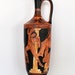 Oidipus Killing the Sphinx Lekythos Classical Period 410 - Etsy