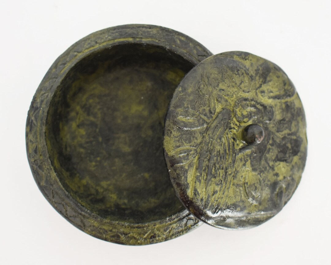 Ancient Greek Pyxis - Greek Roman Goddess Athena Minerva - Wisdom and ...