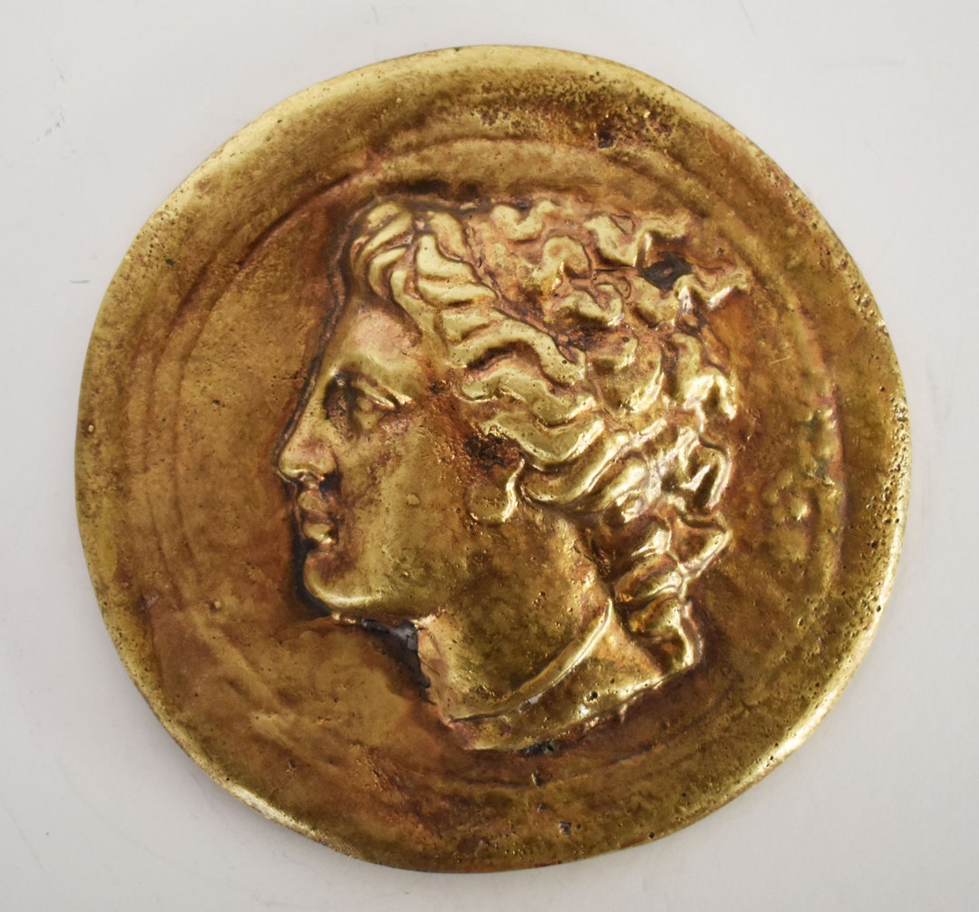Male Youth - From Ancient Greek Mirror - Classic Period - 500 BC ...