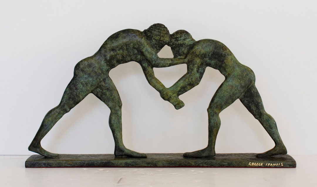 Pankration Athletes - Ancient Combat Sport - Wrestling and Boxing ...