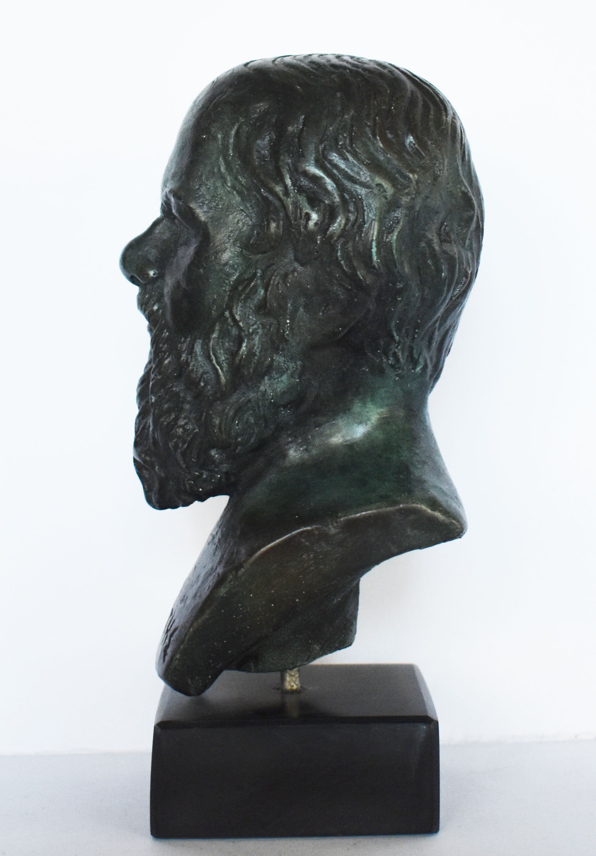 Socrates Ancient Greek Philoshopher Marble Base Museum - Etsy