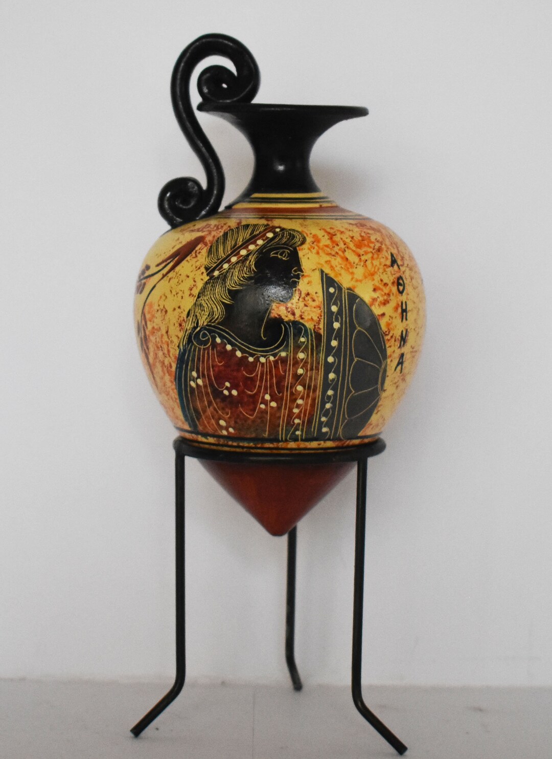 Rhyton - Vessel for Libations or Drinking - Athena - Goddess of Wisdom1 ...