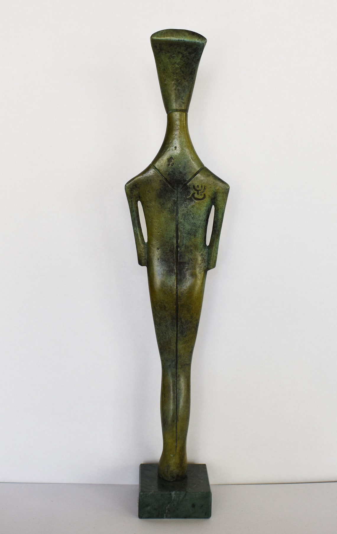 Cycladic Female Idol Figure From Keros Island Greece - Etsy