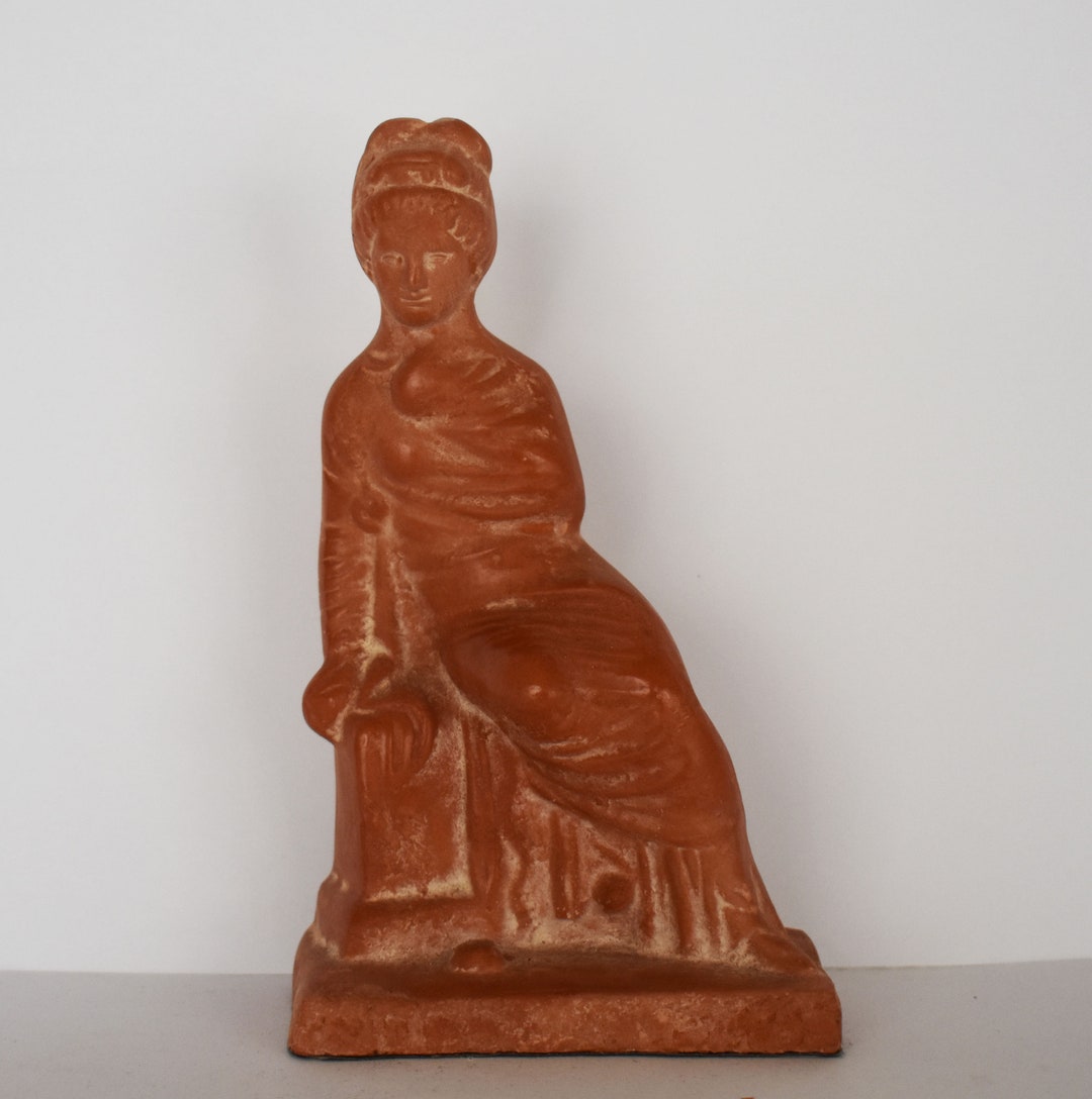 Tanagra Figurine Votive Offering Representations of Women and Girls in ...