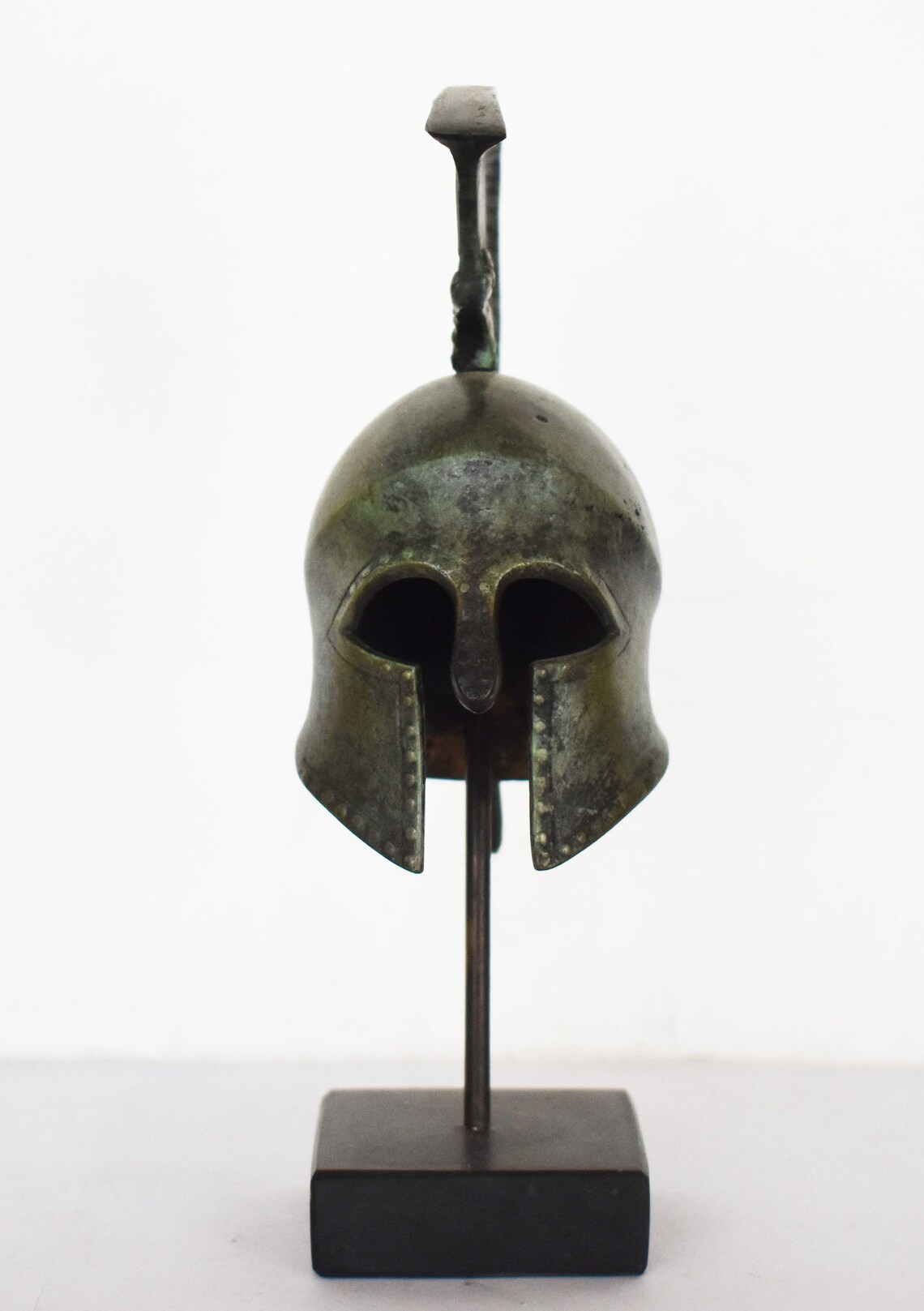 Ancient Greek Spartan Corinthian Helmet Snake Motif Marble - Etsy