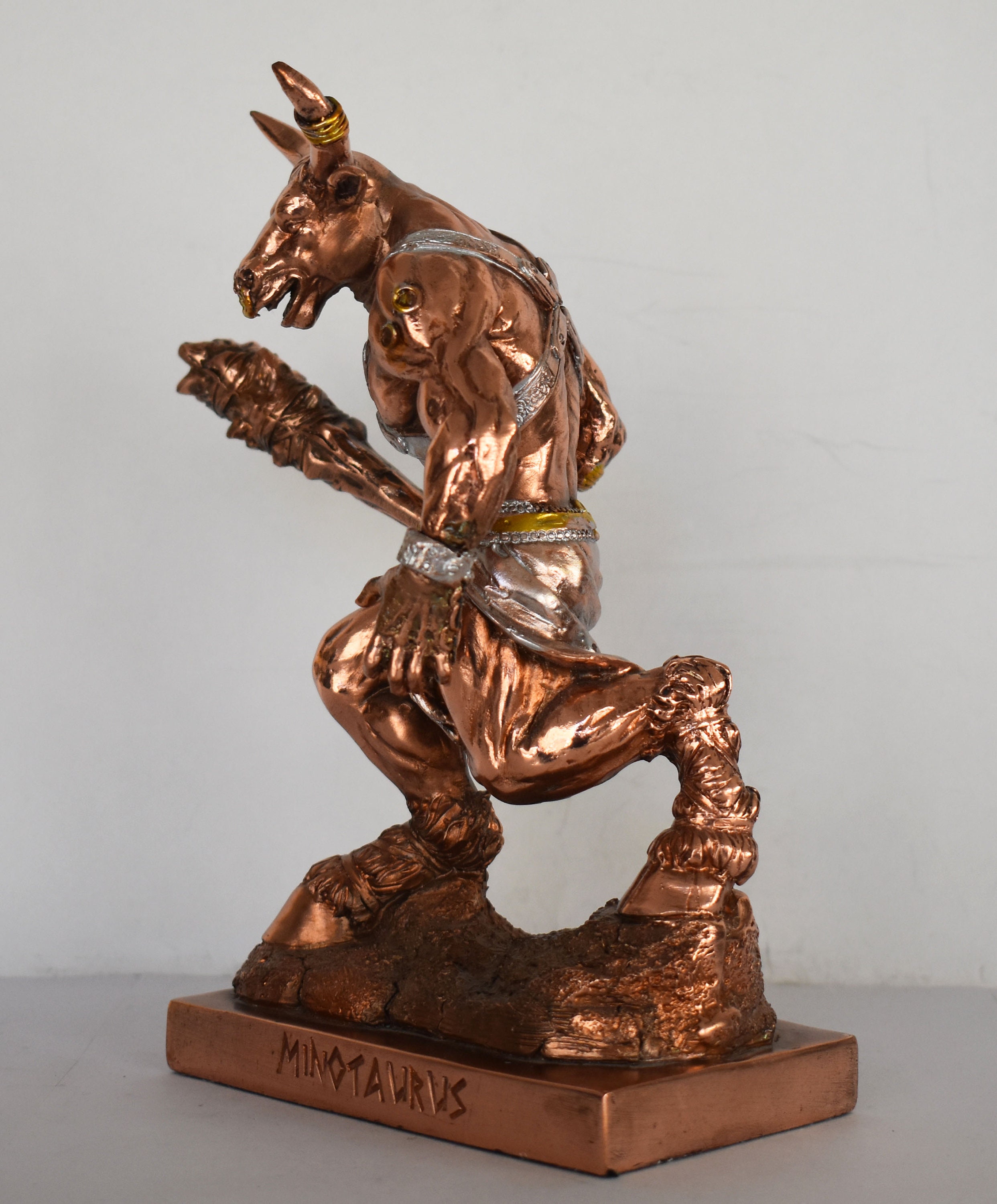 Minotaur Mythical Creature Half-man Half-bull Fierce and - Etsy