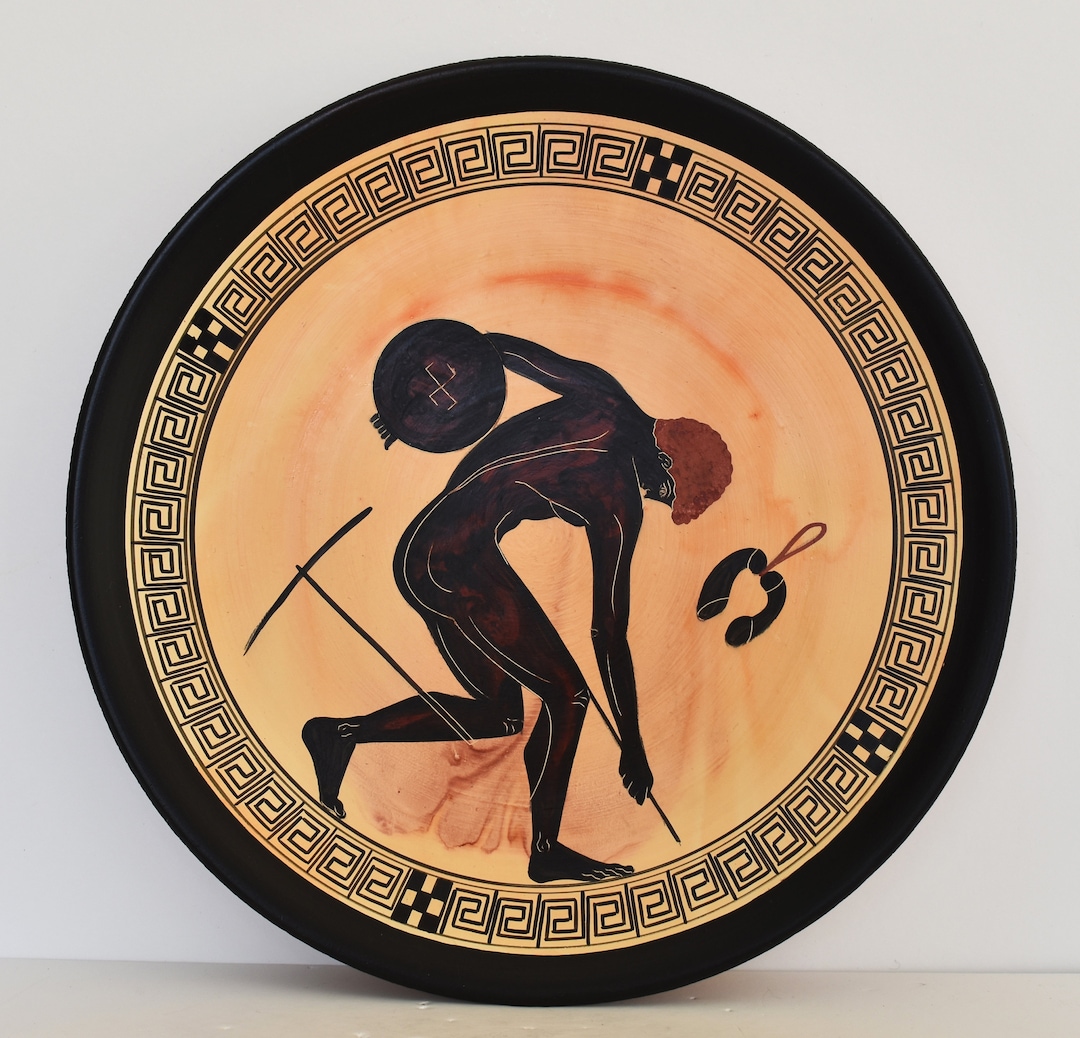 Discobolus - Discus Thrower - Olympic Games Athlete - Classical Period ...