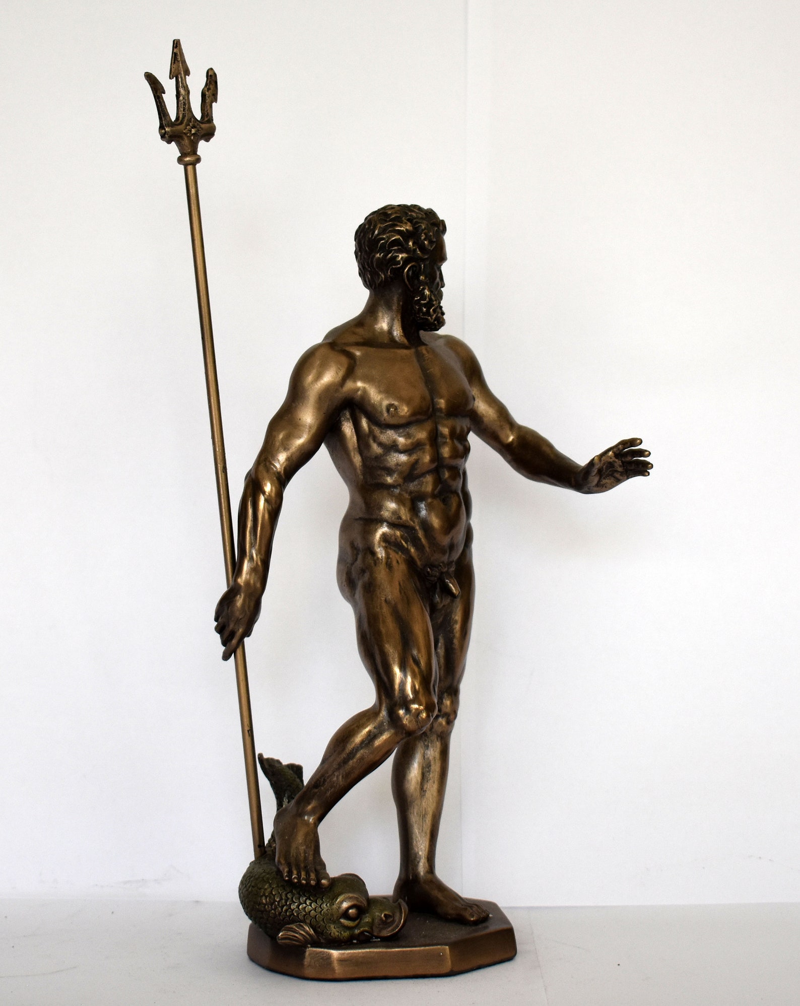 Poseidon Neptune Greek Roman God of the Sea Storms | Etsy