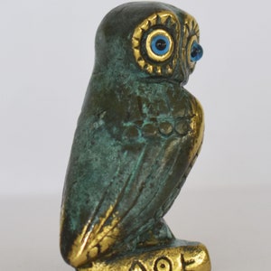 Owl of Wisdom and Intelligence Miniature Symbol of Goddess - Etsy